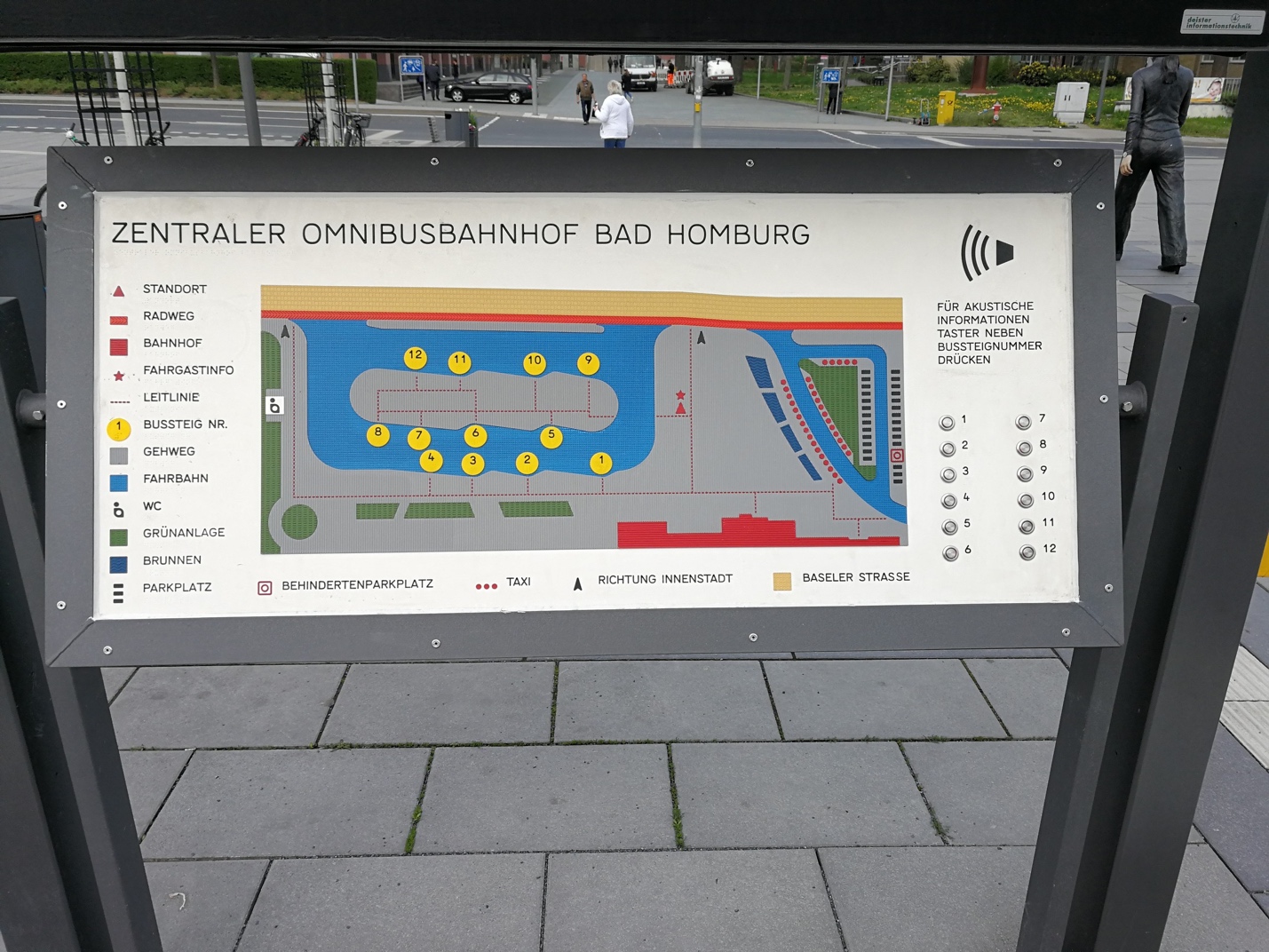 Prominent touch map with sound – FVT